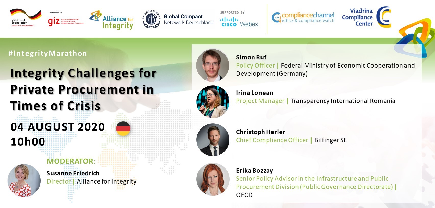 Wir sind Medienpartner des Marathon: Integrity Challenges for Private ...